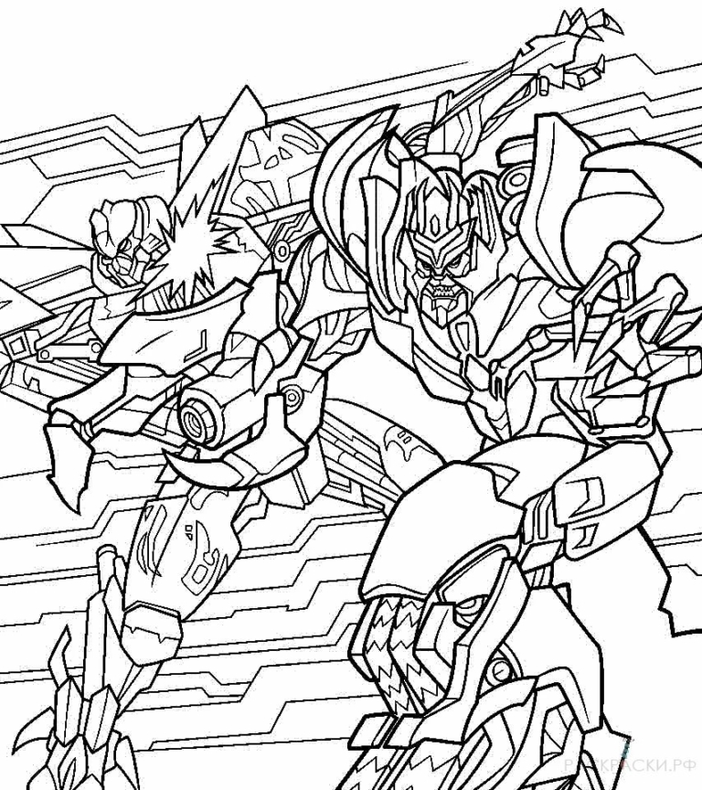 Coloring Pages Transformers. 100 Best Images Free Printable