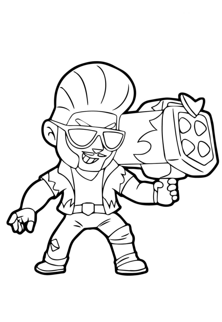 Disegni di Brawl Stars da colorare. Stampa o scarica gratuitamente
