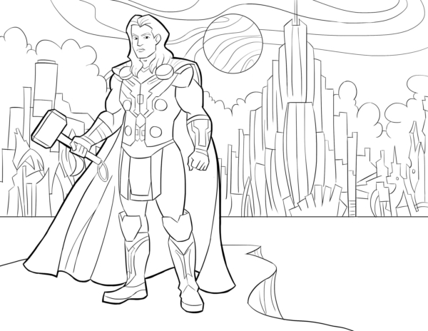 Avengers Coloring Pages - 100 best images Free Printable