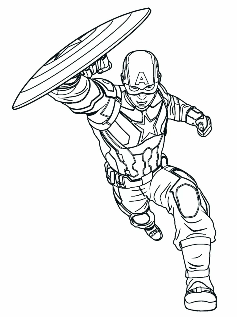 Dibujos de The Avengers para colorear. 100 imágenes para imprimir