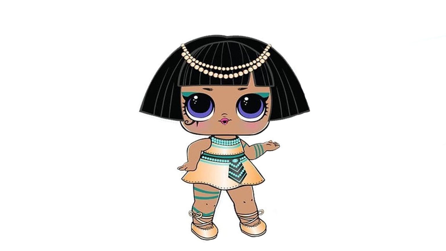 How to draw LOL doll with pencil according to instructions fast and easy