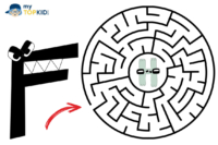 Circle Maze for Kids | Free Printable