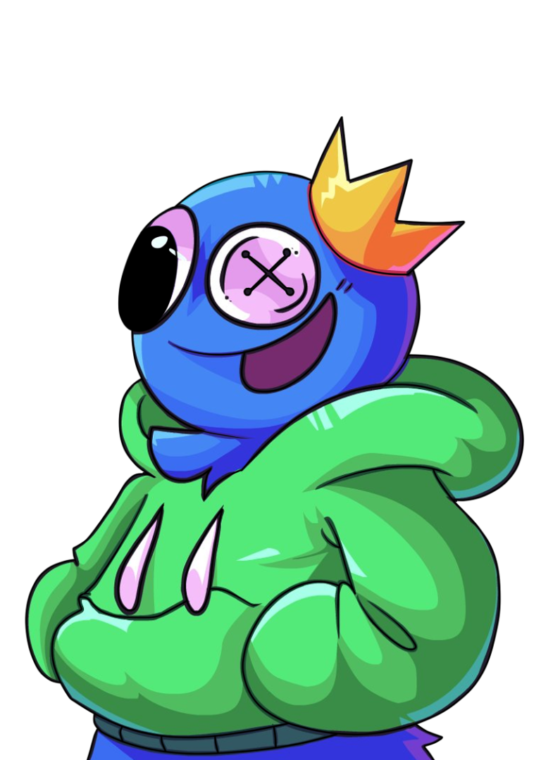 Imágenes Prediseñadas de Blue Rainbow Friends | Descargar PNG