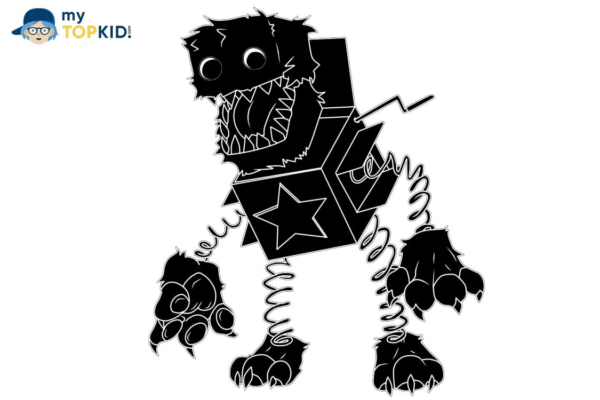 Boxy Boo Stencil | Free Printable