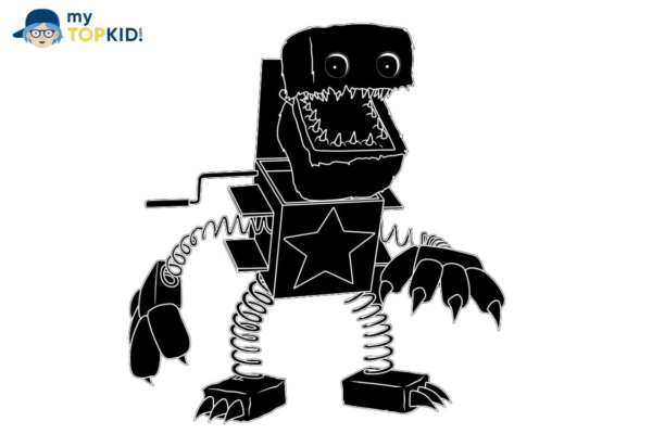 Boxy Boo Stencil | Free Printable