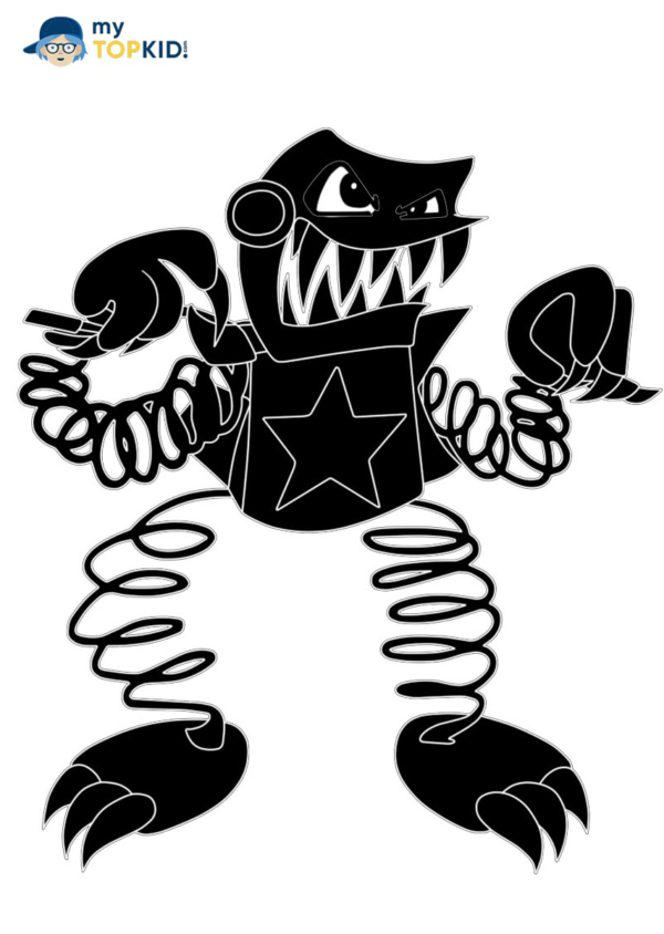 Boxy Boo Stencil | Free Printable