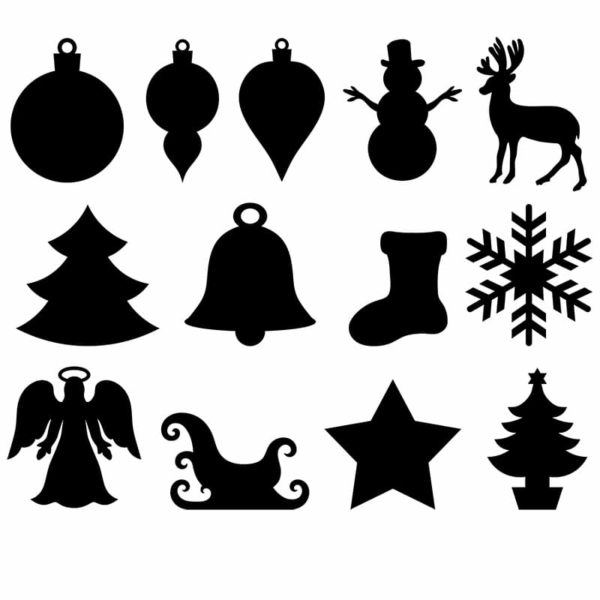 Christmas Stencils | Free Printable