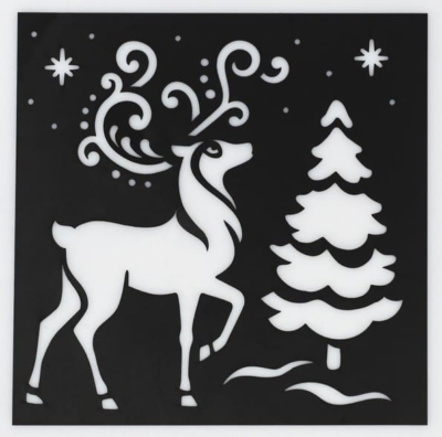 Christmas Tree Stencils | Free Printable