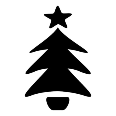 Christmas Tree Stencils | Free Printable
