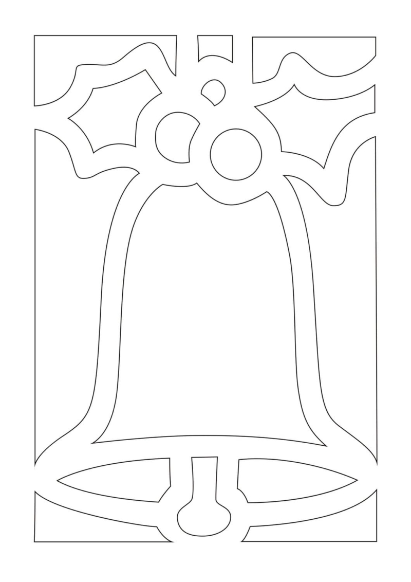 Christmas Window Stencils | Free Printable