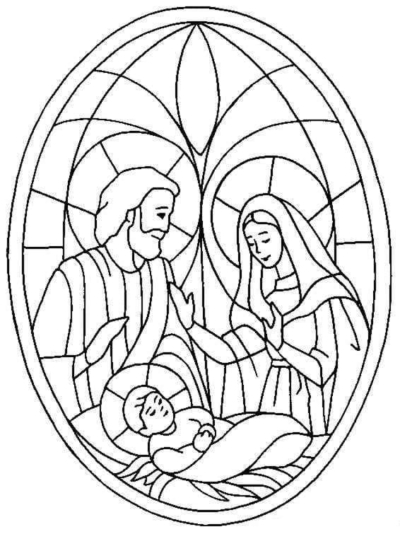 Christmas Window Stencils | Free Printable