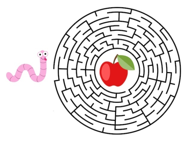Circle Maze for Kids | Free Printable