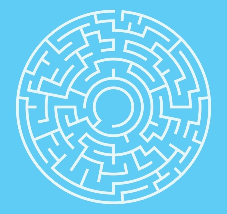 Circle Maze for Kids | Free Printable