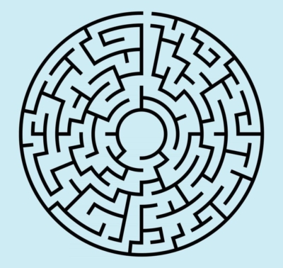 Circle Maze for Kids | Free Printable