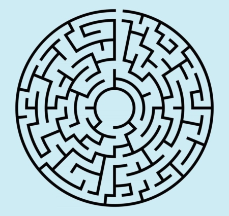 Circle Maze for Kids | Free Printable