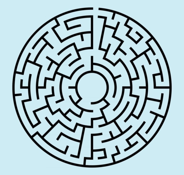 Circle Maze for Kids | Free Printable