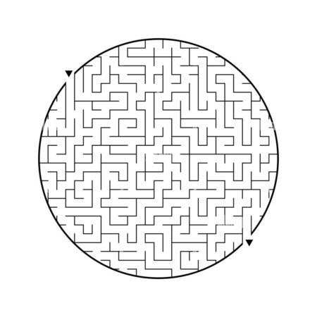 Circle Maze for Kids | Free Printable