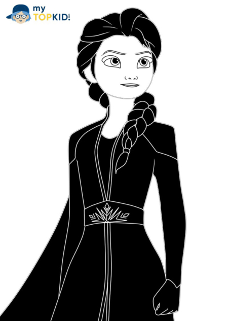 Plantillas de Elsa para Imprimir