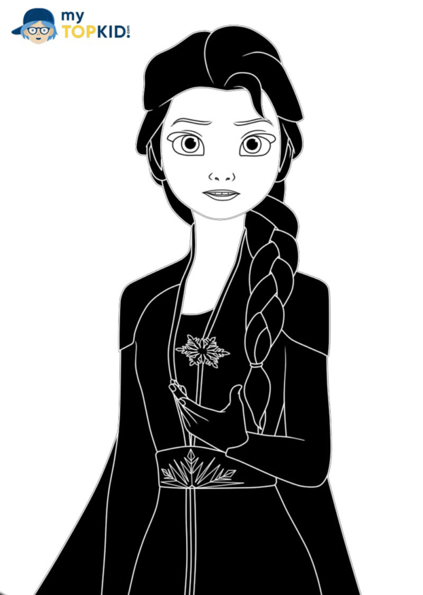 Plantillas de Elsa para Imprimir