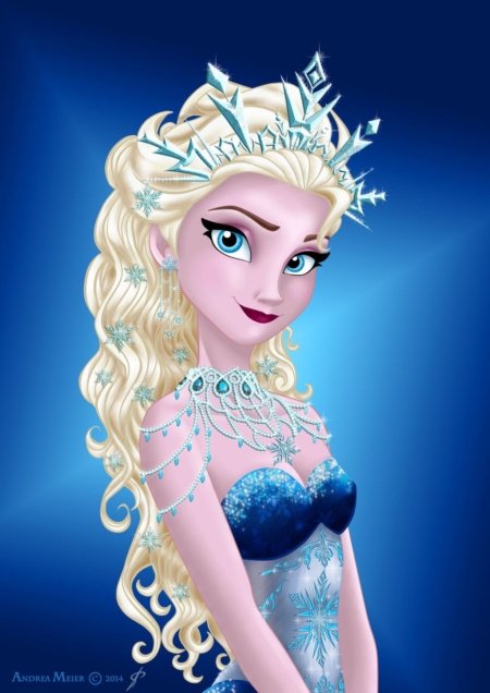 Imágenes de Elsa de la película animada Frozen. Descargar buena calidad