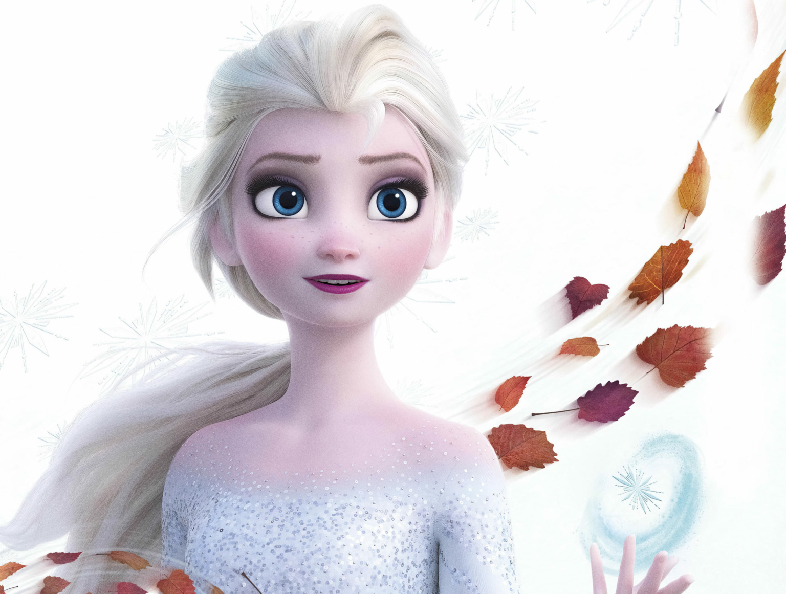 Zdjęcia Elsy z kreskówki Kraina lodu (Frozen). Pobierz dobrą jakość