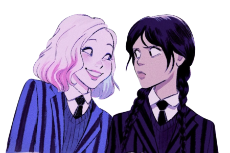 Fundo transparente Enid Sinclair PNG para baixar