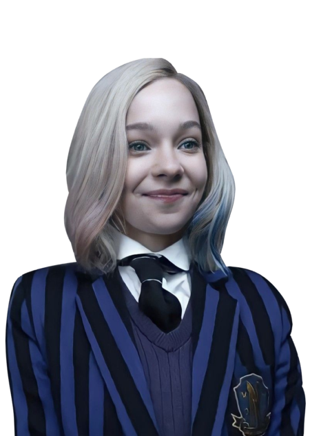 Fundo transparente Enid Sinclair PNG para baixar