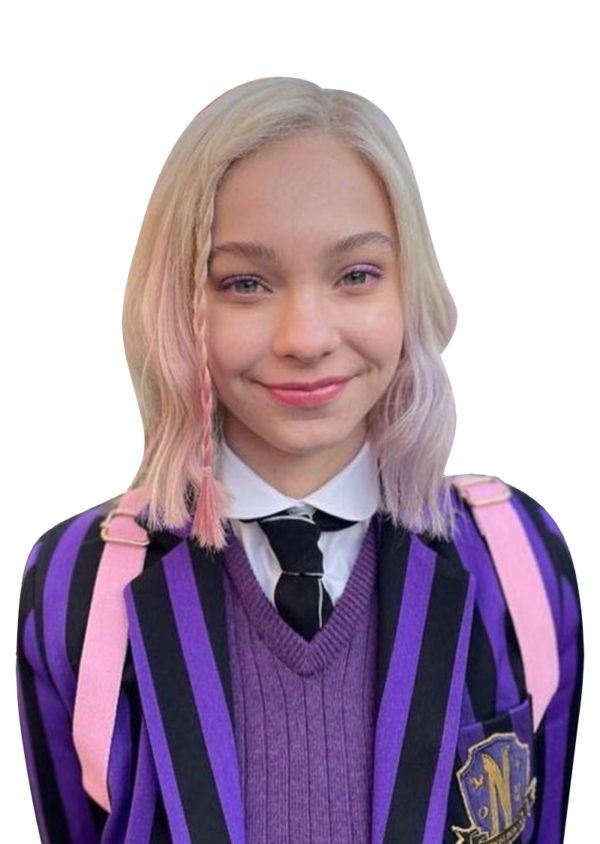 Fundo transparente Enid Sinclair PNG para baixar