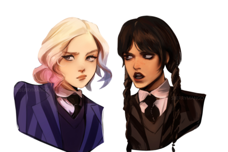 Fundo transparente Enid Sinclair PNG para baixar