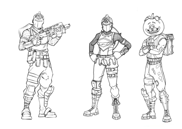 Fortnite Coloring Pages - 110 New Images for Free Printing