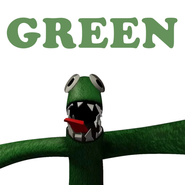 Fundo transparente Purple Rainbow Friends PNG para baixar