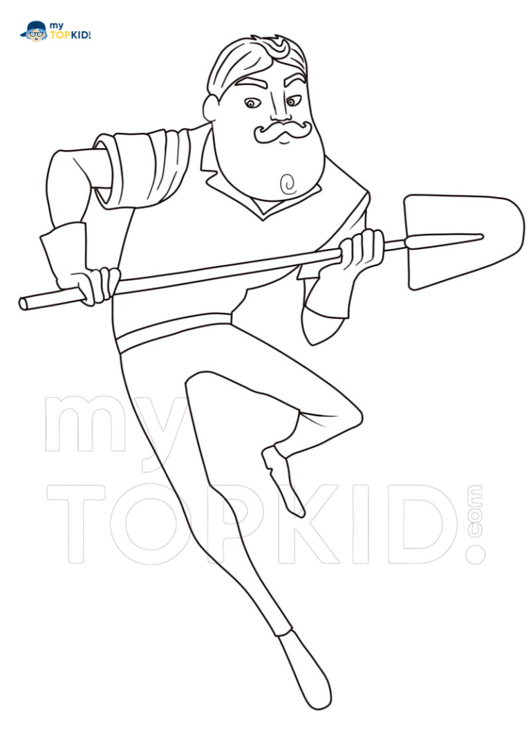 Coloriage Hello Neighbor. 25 images à imprimer gratuitement