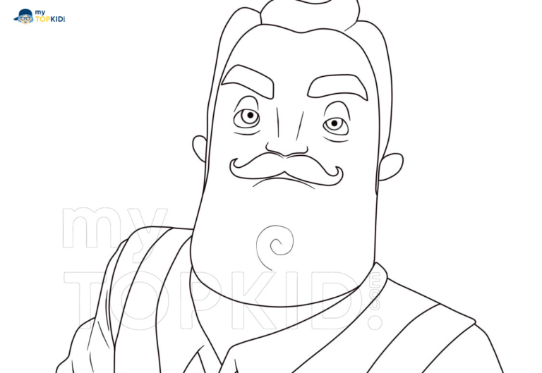 Coloriage Hello Neighbor. 25 images à imprimer gratuitement