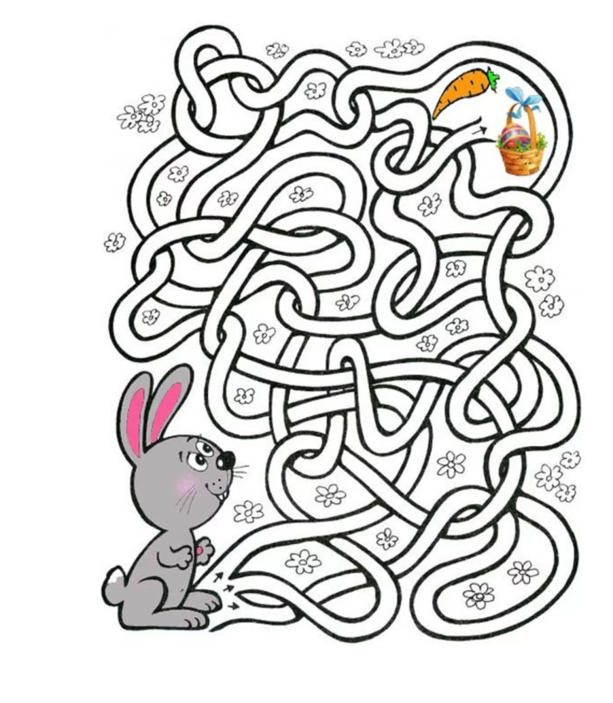 Labirinto infantil para imprimir. 100 novos labirintos para crianças grátis