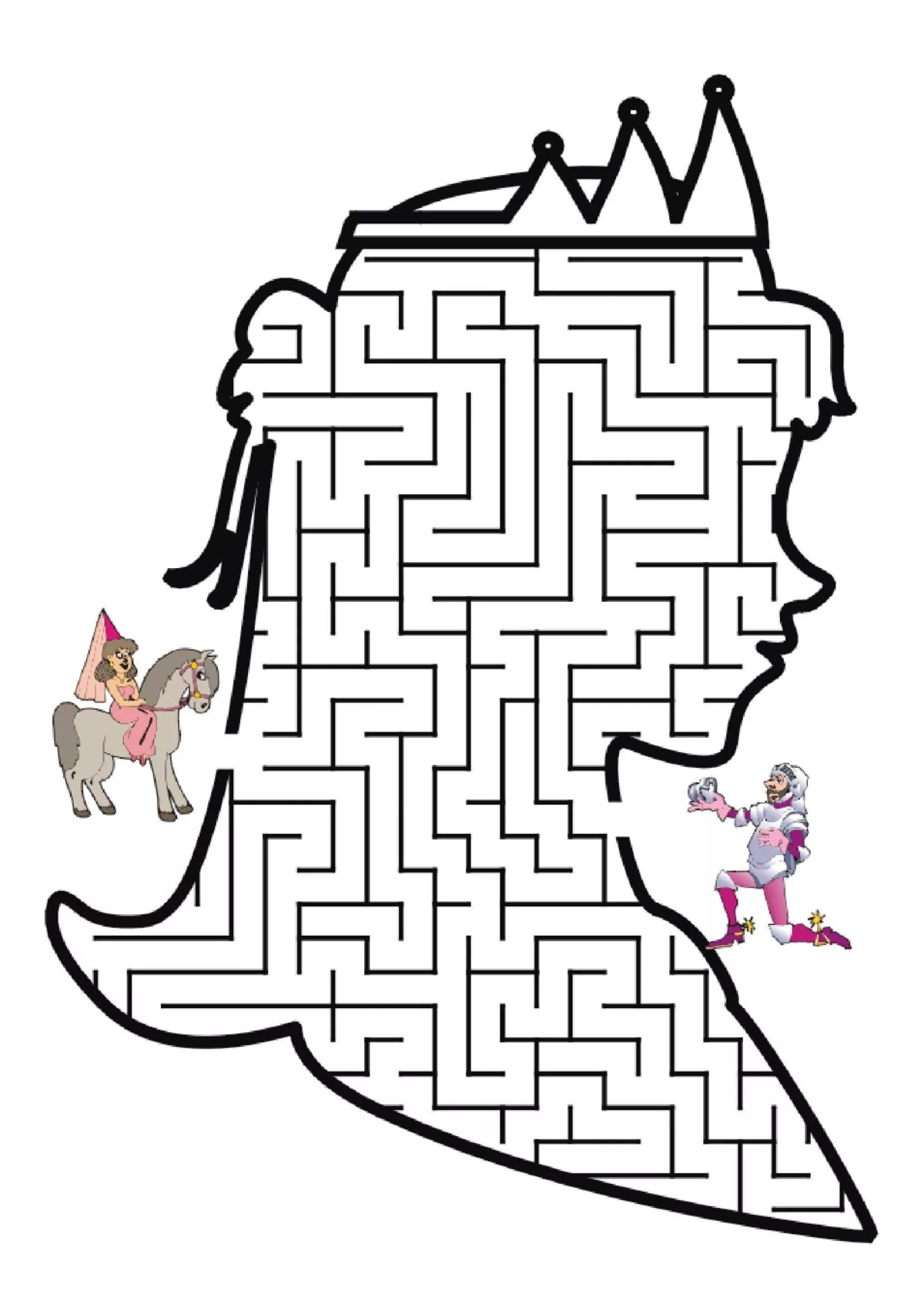 Labirinto infantil para imprimir. 100 novos labirintos para crianças grátis