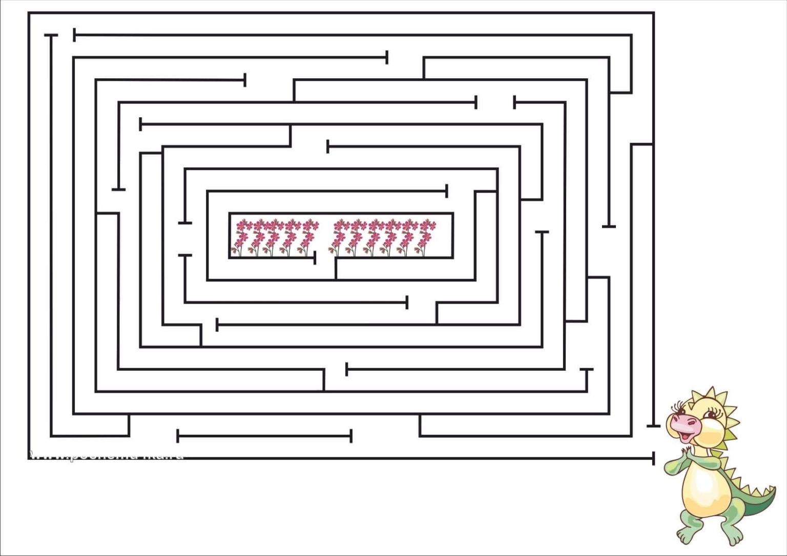 Labirinto infantil para imprimir. 100 novos labirintos para crianças grátis