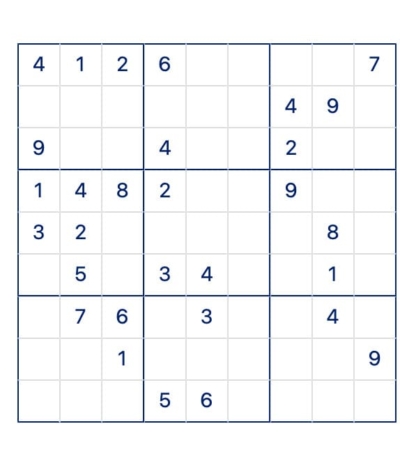 Printable Medium Sudoku Puzzles