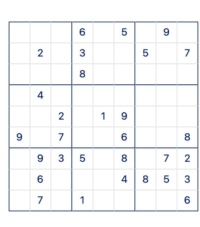 Printable Medium Sudoku Puzzles