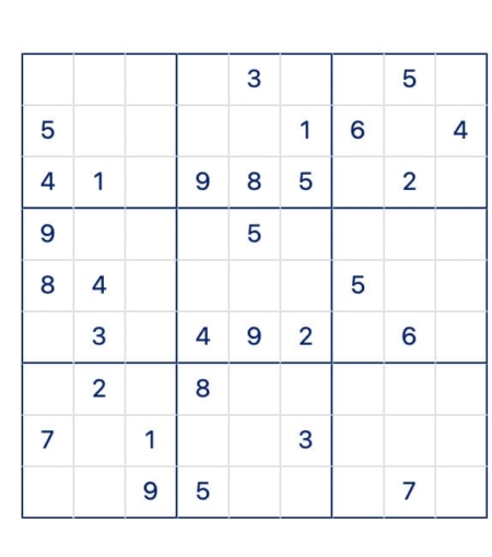Printable Medium Sudoku Puzzles