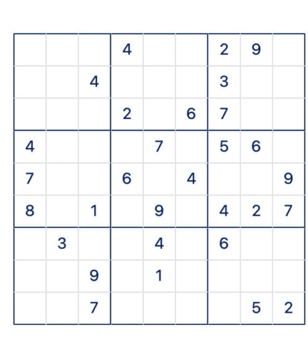 Printable Medium Sudoku Puzzles