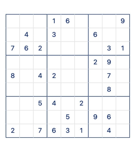 Printable Medium Sudoku Puzzles