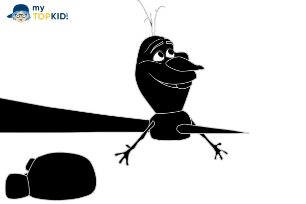 Olaf Stencil | Free Printable