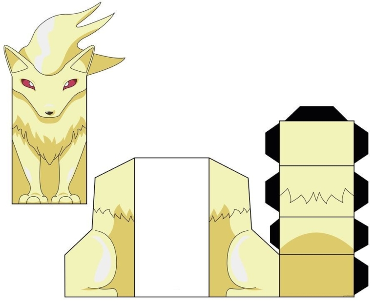 Pokémon Paper Toy | Free Printable Papercraft Templates