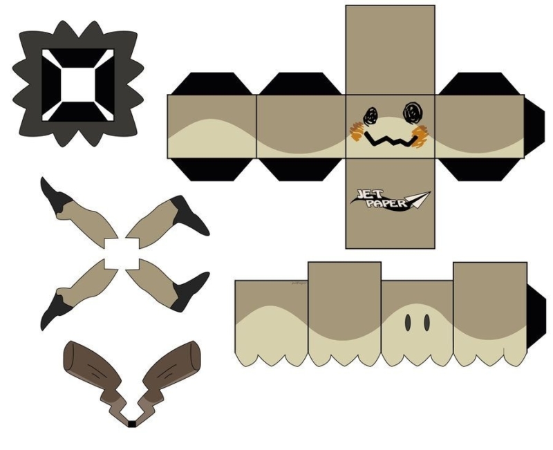 Pokémon Paper Toy | Free Printable Papercraft Templates
