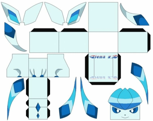 Pokémon Paper Toy | Free Printable Papercraft Templates
