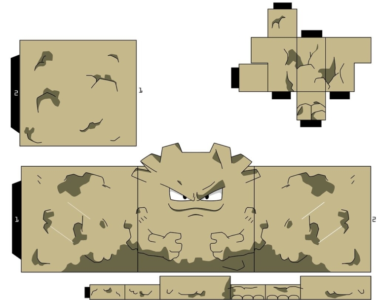 Pokémon Paper Toy | Free Printable Papercraft Templates