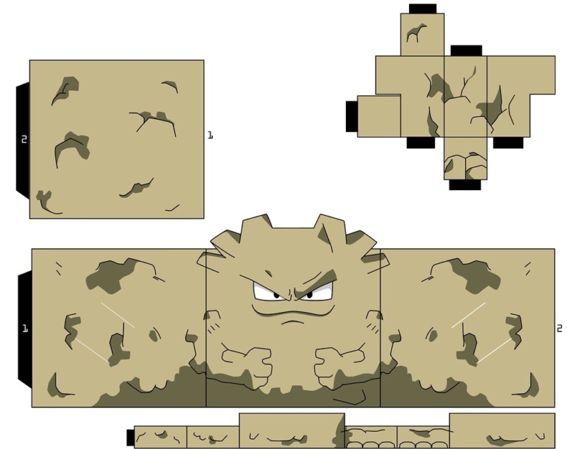 Pokémon Paper Toy | Free Printable Papercraft Templates