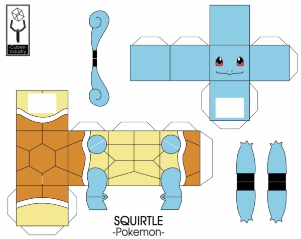 Pokémon Paper Toy | Free Printable Papercraft Templates