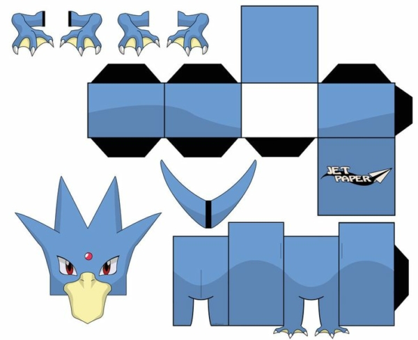 Pokémon Paper Toy | Free Printable Papercraft Templates