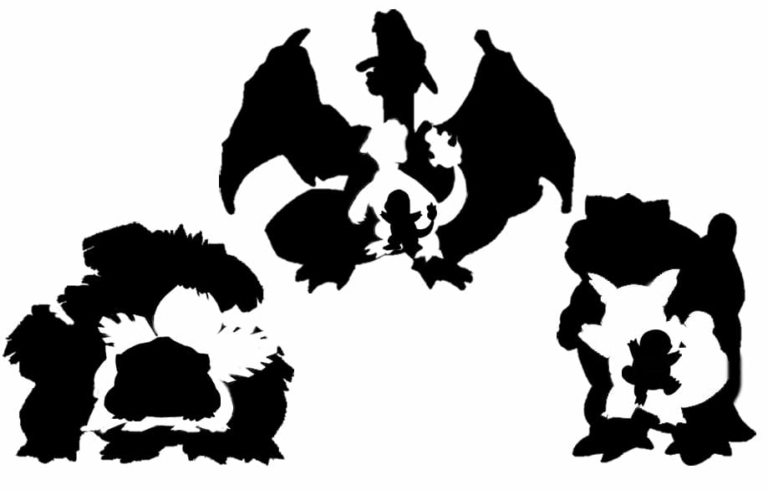 Pokemon Stencils | Free Printable